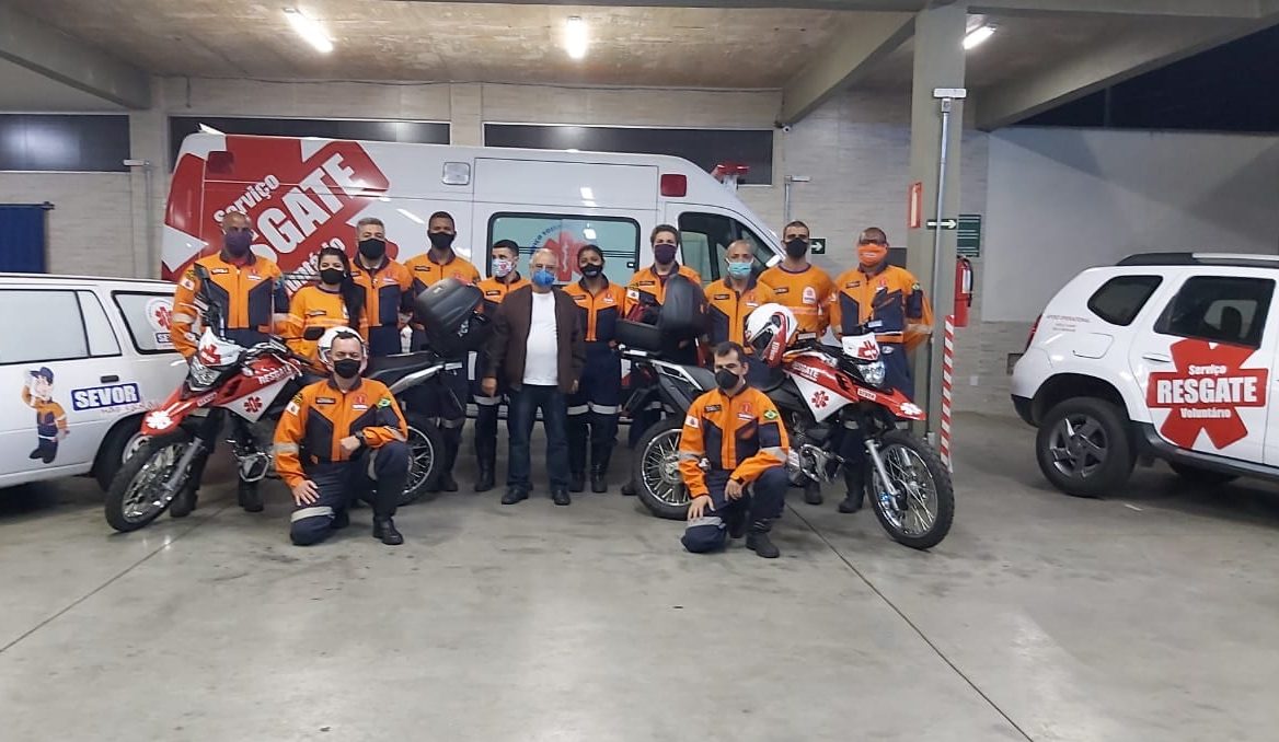 Sevor recebe duas motocicletas para agilizar o atendimento