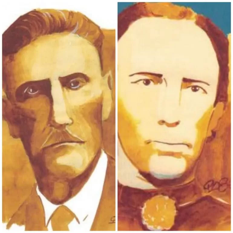 Personagens itabiranos: Max de Caux e Maria Cassemira Andrade