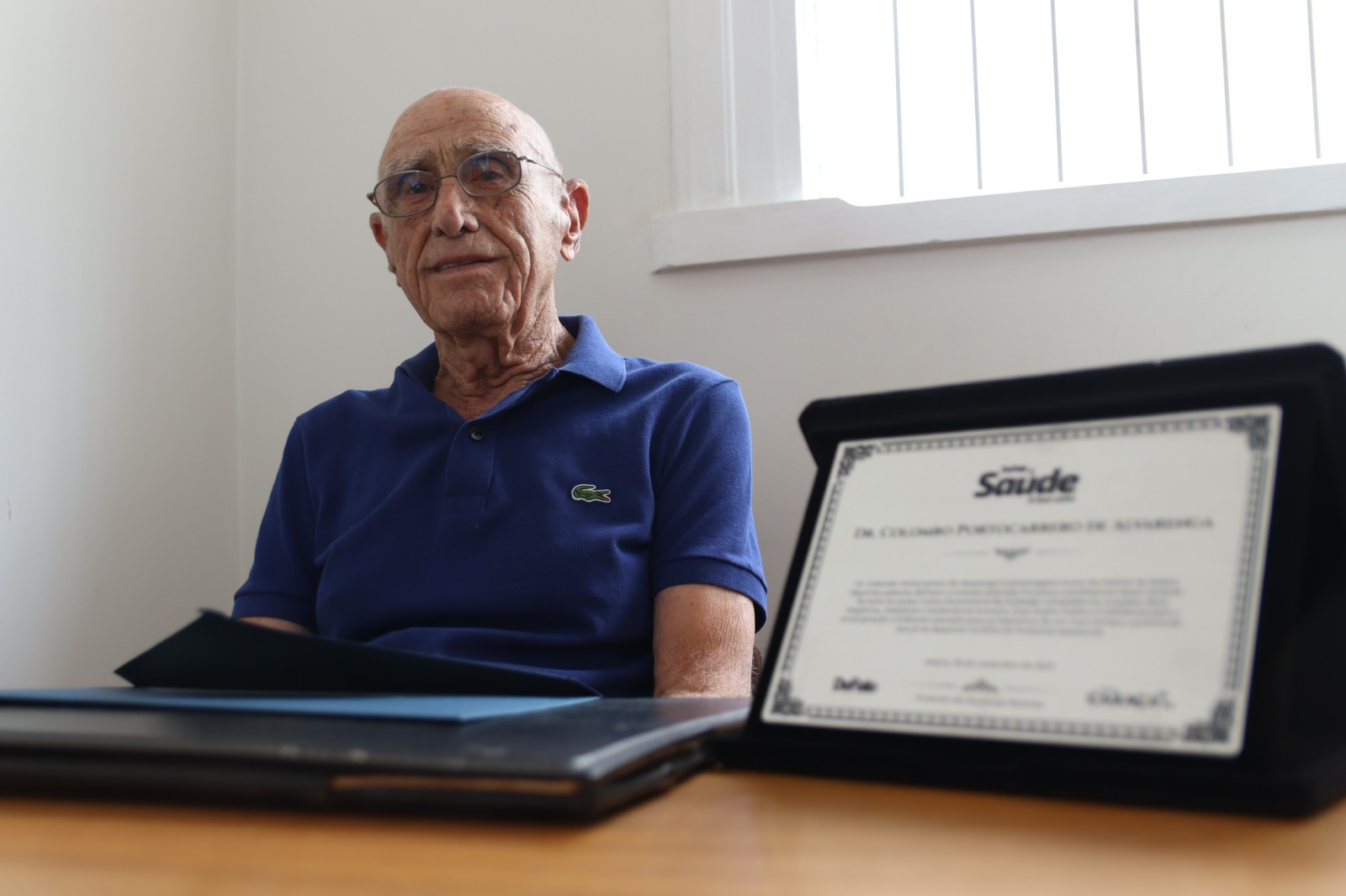 Doutor Colombo completa 103 anos nesta segunda-feira e terá biografia ...